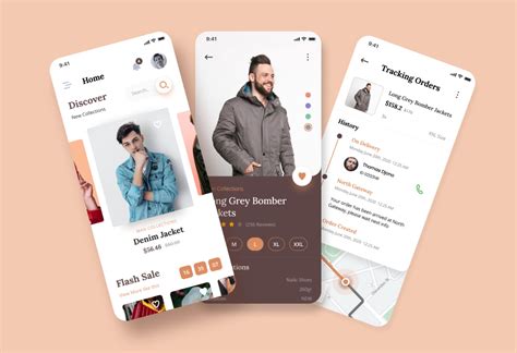 Gaya Fashion Store Ios App Design Ui Figma Psd Template In Ux Ui Images