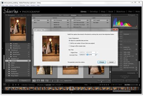 How To Synchronize Your Capture Time In Lightroom Severine Photography