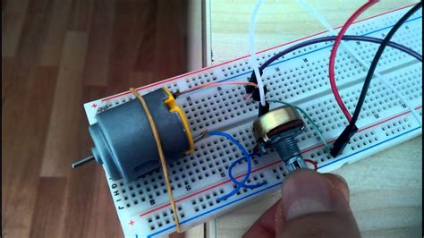 Stm F Pwm Dc Motor Speed Control Youtube