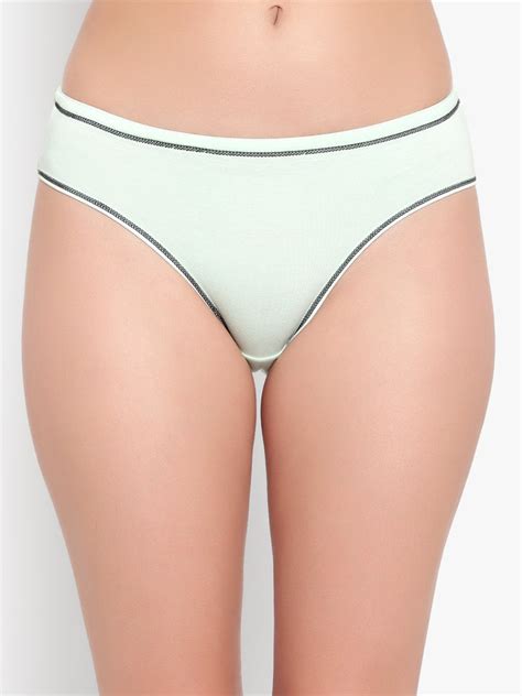 Bruchi Club Antibacterial Bamboo Women Sea Green Hipster Panty Bruchiclub