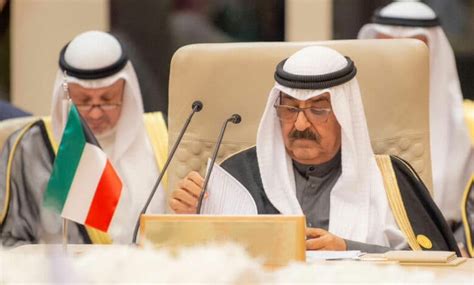 ممثل سمو أمير البلاد سمو ولي العهد يلقي كلمة دولة الكويت في القمة