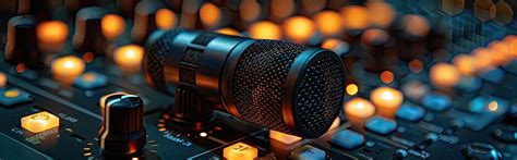 Premium Photo Closeup Of Microphone Input Port Dynamic Angles