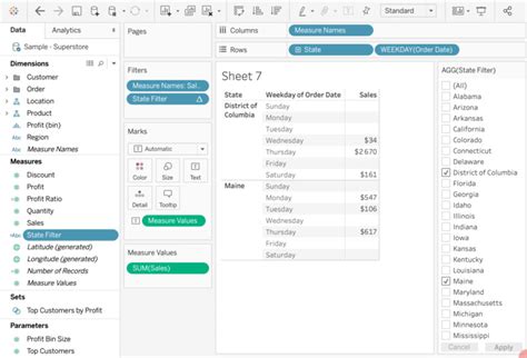 Filter Without Filtering Underlying Data On Power Bi