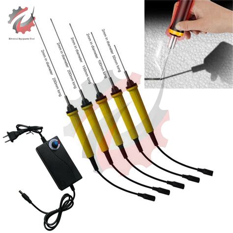 510152025cm 전문 발포 절단기 15w 전열펜식 폴리스티렌 절단기 휴대용 스티로폼 절단 도구