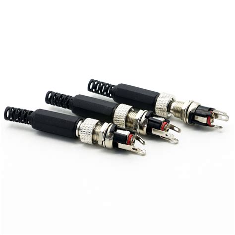 2024 Hot Dc Power Female Connector Thread Mount Dc Plug Female
