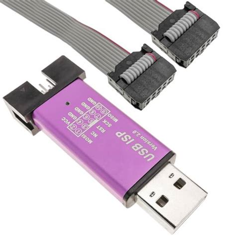 Programmer Usbasp Usb Isp For Amtel Avr With Box Cablematic