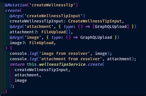 in my mutation i have two arguments which have upload type and both