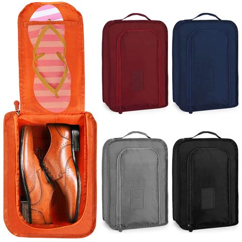 Luxtrada Travel Storage Shoe Bag With Handle Shoe Storage Holds For