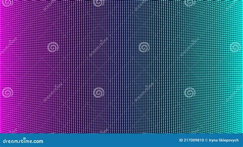 Lcd Screen Texture Led Digital Videowall Vector Illustration Stock Vector Illustration Of