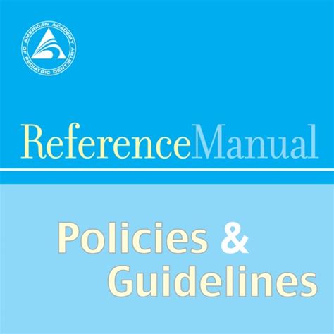 Aapd Reference Manual By The American Academy Of Pediatric Dentistry