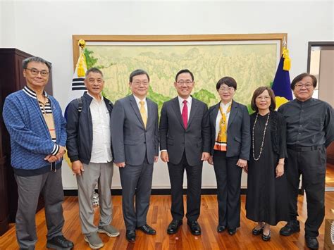 台中國際文化交流大突破！ 文化局長率團拜會韓國國會副議長、首爾文化本部長 民生電子報