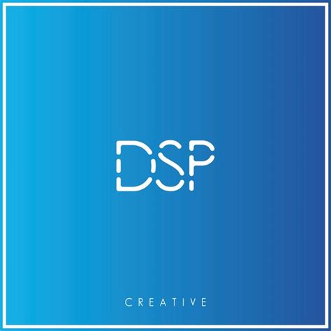 Premium Vector Dsp Premium Vector Latter Logo Design Creative Logo