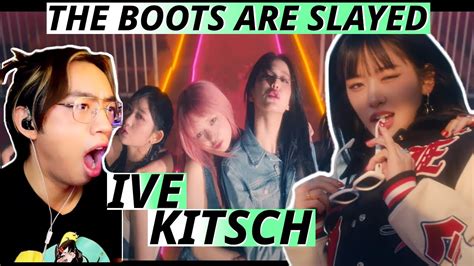 Ive 아이브 Kitsch Mv Reaction Youtube