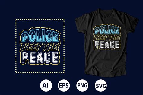 Police T Shirt Design 55 Graphic By Unique T Shirt78 · Creative Fabrica