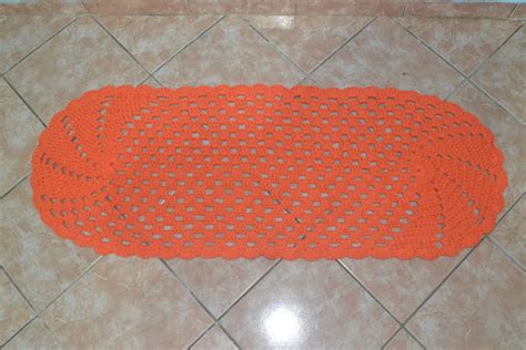 Passadeira De Crochê Oval Elo Produtos Especiais