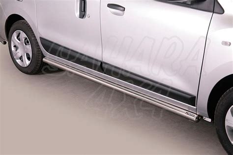 Estribos en tubo inox Ø mm con pisantes para Dacia Dokker