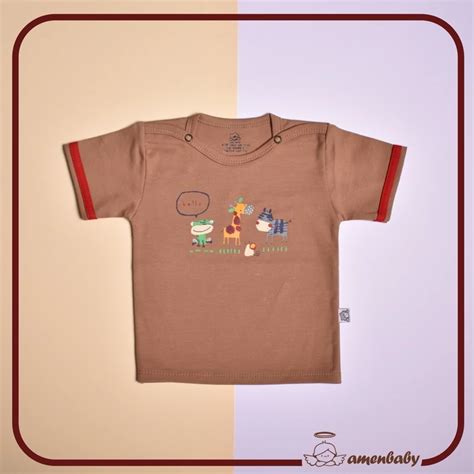 خرید و قیمت لباس راحتی نوزاد و کودک، بلیز آستین کوتاه پسرانه، برند