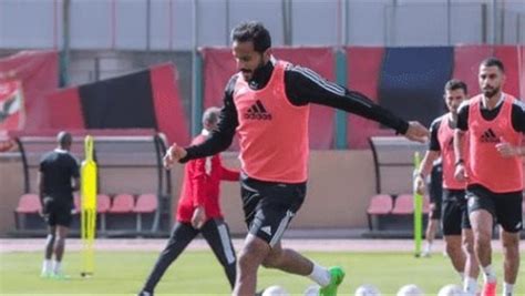 كهربا يواصل التدريب مع الأهلي قبل مواجهة المقاولون العرب في كأس مصر