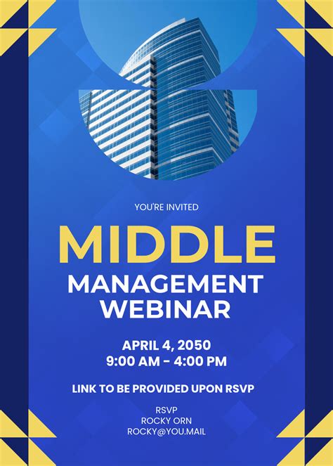 Free Webinar Invitation Templates Editable And Printable