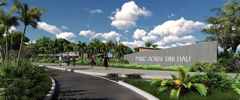 Le Parc Aorai Tini Hau Sera Livré En Deux Temps