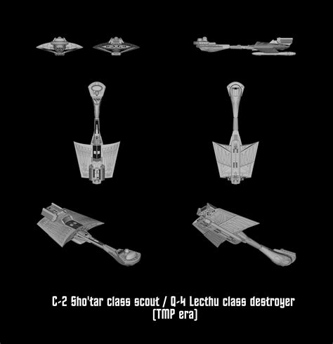 Free Stl File Klingon Ships Of The Starfleet Handbook Part 2 Star