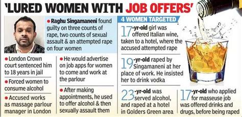 Hyderabad News Telugu Man Gets 18 Yr Jail For Sexual Assaults In Uk