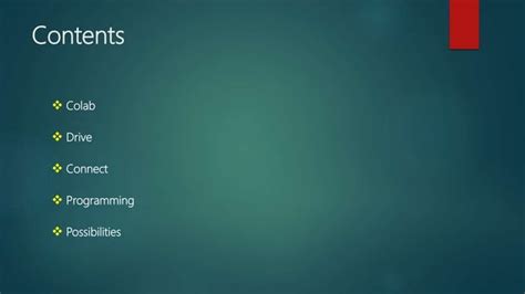 Introduction To Using Google Colab PPTX Computing Technology