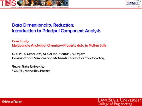 Data Dimensionality Reduction