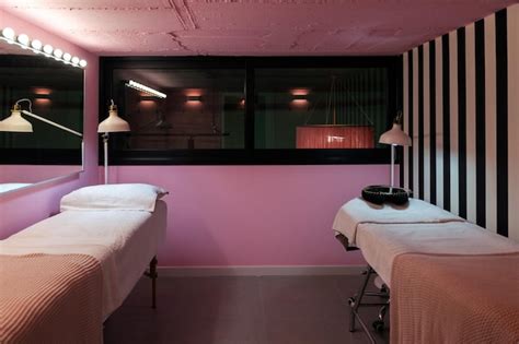 Premium Photo Spa Massage Room With Two Massage Couches