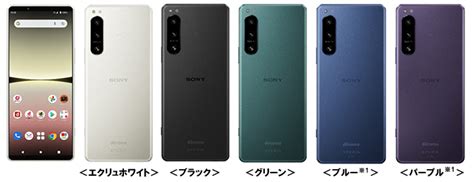 報道発表資料 「ドコモ スマートフォン Xperia 5 Iv So 54c」を開発・発売 お知らせ Nttドコモ