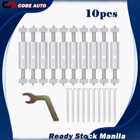 10pcs Switch Socket Cassette Screws Support Rod Repair Electrical Tools