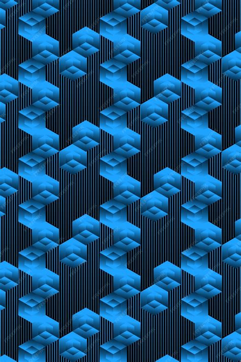 Premium Vector Cristal Cube Geometric Pattern Bcakground