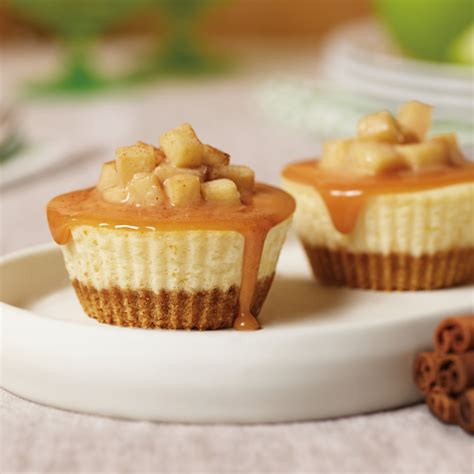 Mini Caramel Apple Cheesecakes By Kraft Heinz Safeway