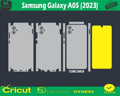 Samsung Galaxy A05 Skin Vector Template Free Full Ak Digital File