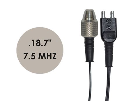 Dual Element Transducers Twin Crystal Transducers Ideal For Measuring Metal Substrates