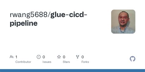 Github Rwang5688glue Cicd Pipeline
