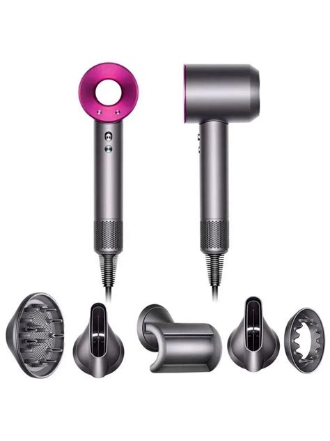 Фен для волос Dyson Supersonic Hd08, фуксия, серебристый - купить с ...