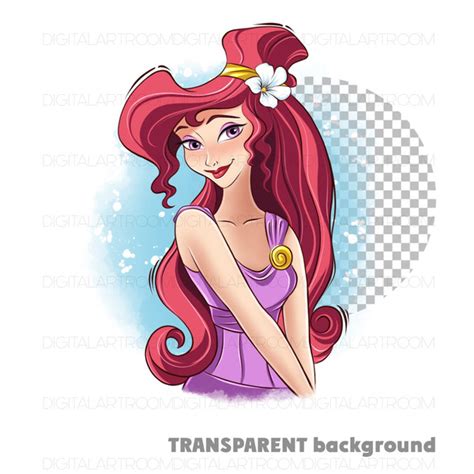 Megara Cartoon Character Png Files Sublimation Design Clipar Inspire Uplift