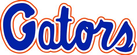 Florida Gators Script Logo Transparent PNG StickPNG