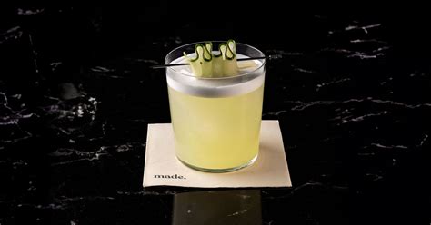 Cucumber Smash Cocktail Recipe Made Cocktails