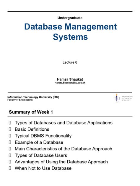 Lec 6 Pdf Sql Databases