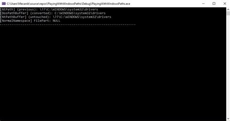 convert dos and nt paths using rtl functions [ mecanik dev ]