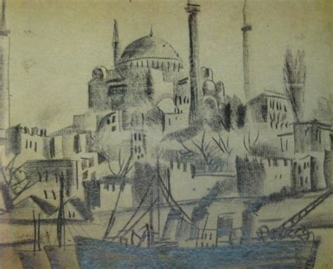 ელენე ახვლედიანი ნახატები Elene Akhvlediani Drawings ბურუსი Burusi
