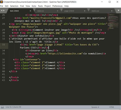 Résolu Flexbox ne fonctionne pas Html et css par FrancWé page OpenClassrooms