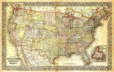 Hd Wallpaper Misc Map Of The Usa United States Of America Map Usa
