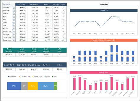 Etsy Excel Template Printable Word Searches