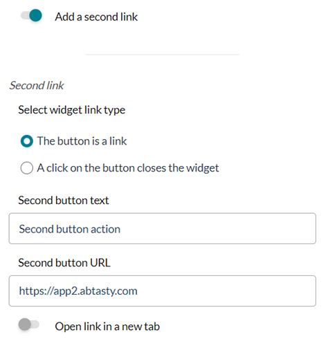 Simple Popin Widget AB Tasty