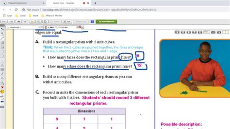 Unit Cubes And Solid Figures 11 5 Youtube