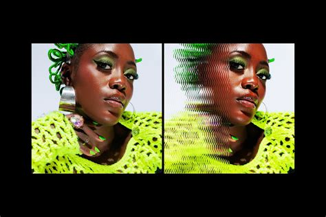 Wavy Glass Photo Effect