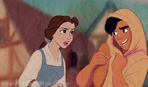 Aladdin And Belle Disney Crossover Photo 15522972 Fanpop